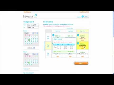 How to: optomise your search on travelstart.co.za