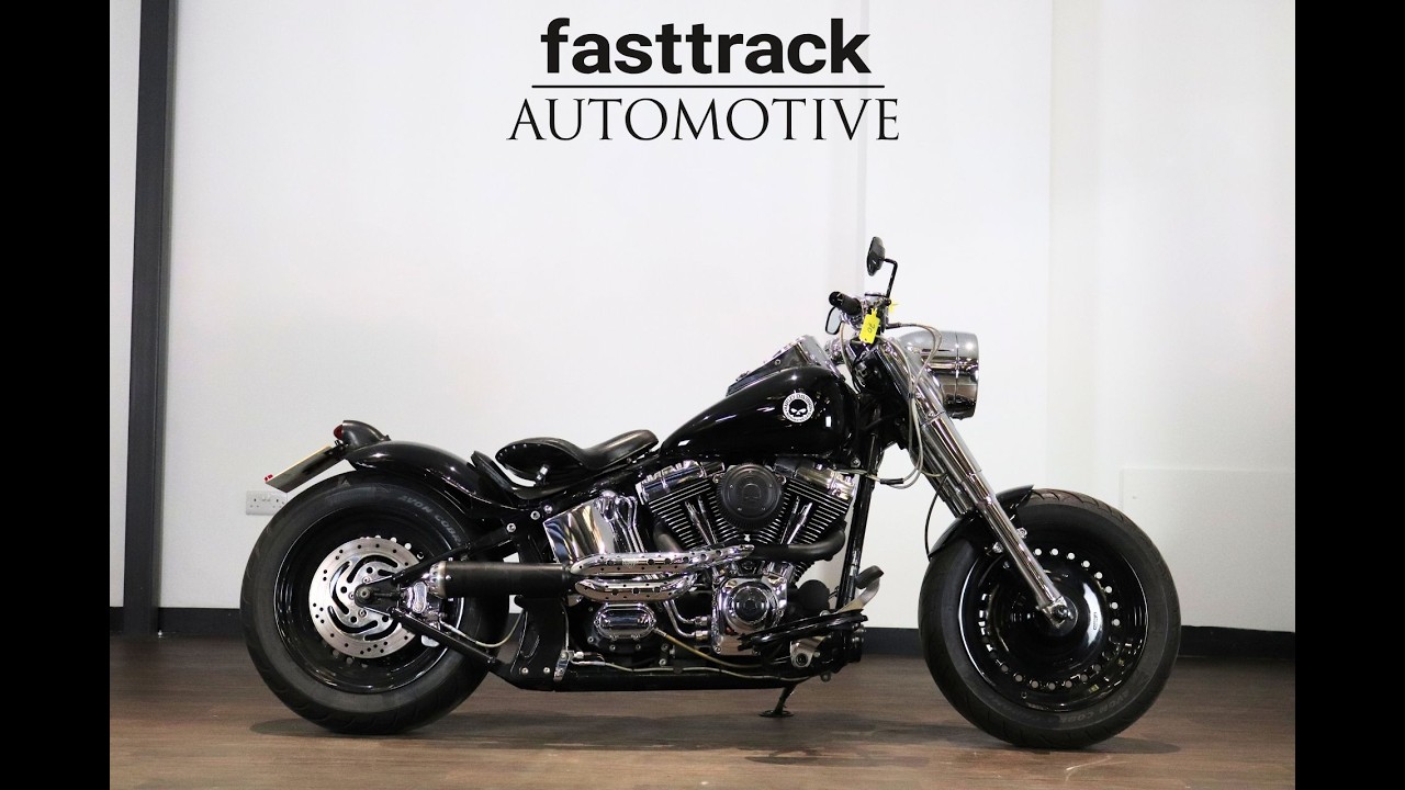 HARLEY DAVIDSON HERITAGE SOFTAIL BOBBER WALK AROUND VIDEO TOUR START UP 
