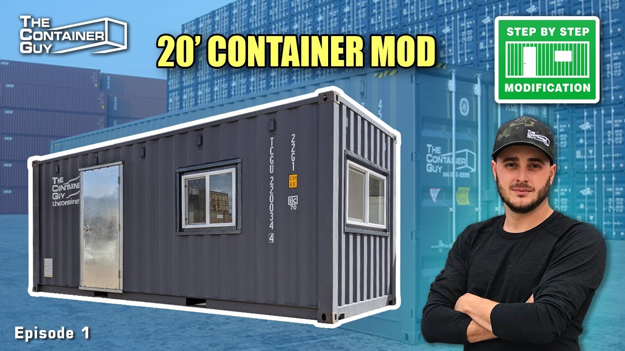 Step by Step 20’ Shipping Container Modification