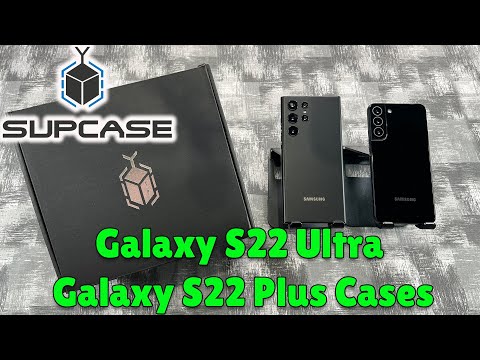 Supcase Galaxy S22 Ultra \ S22 Plus Cases - Reviewers Kit Unboxing