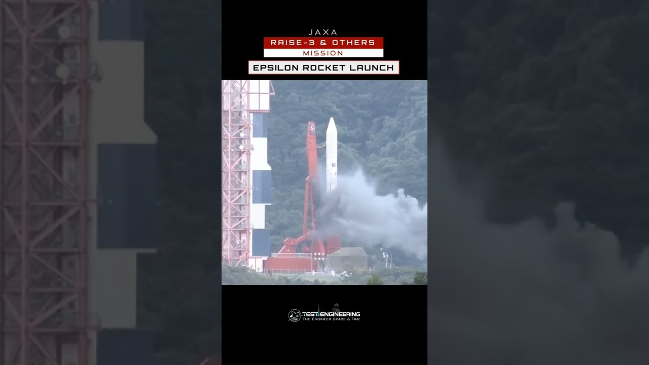 JAXA Epsilon Rocket Launch