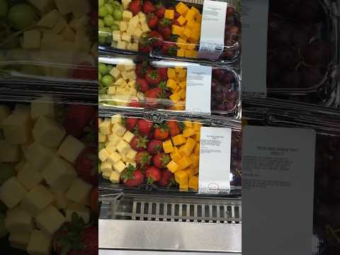 IS COSTCO FRUIT 🍇 AND CHEESE 🧀 TRAY REALLY WORTH $16 ??? #costco #costcobuys #costcofood