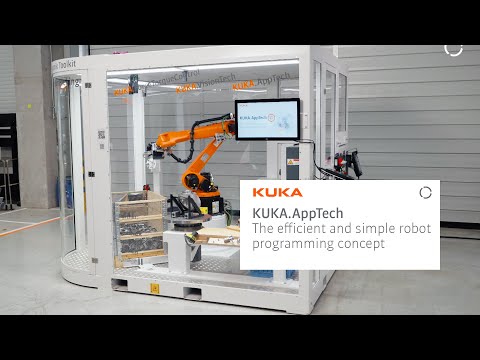 Robot programming in record time with KUKA.AppTech