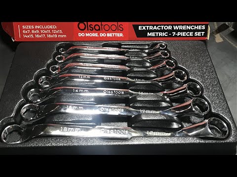 OLSA TOOLS - Offset Bolt Extractor Wrench Set Review