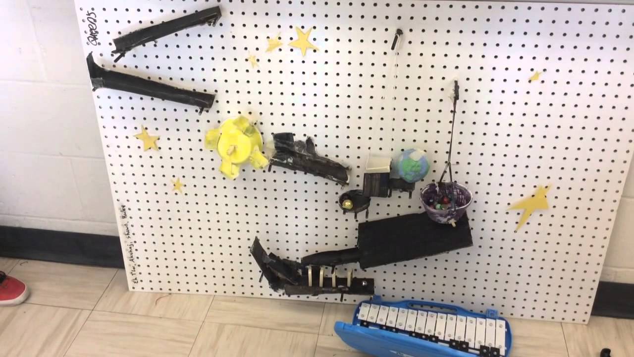 Space Themed Rube Goldberg Machine