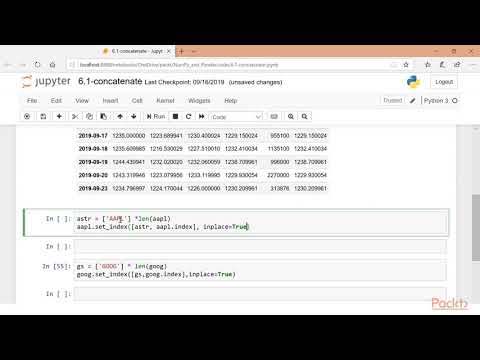 Learn Pandas and NumPy Tips Tricks and Techniques How to Concatenate Objects | packtpub com ...
