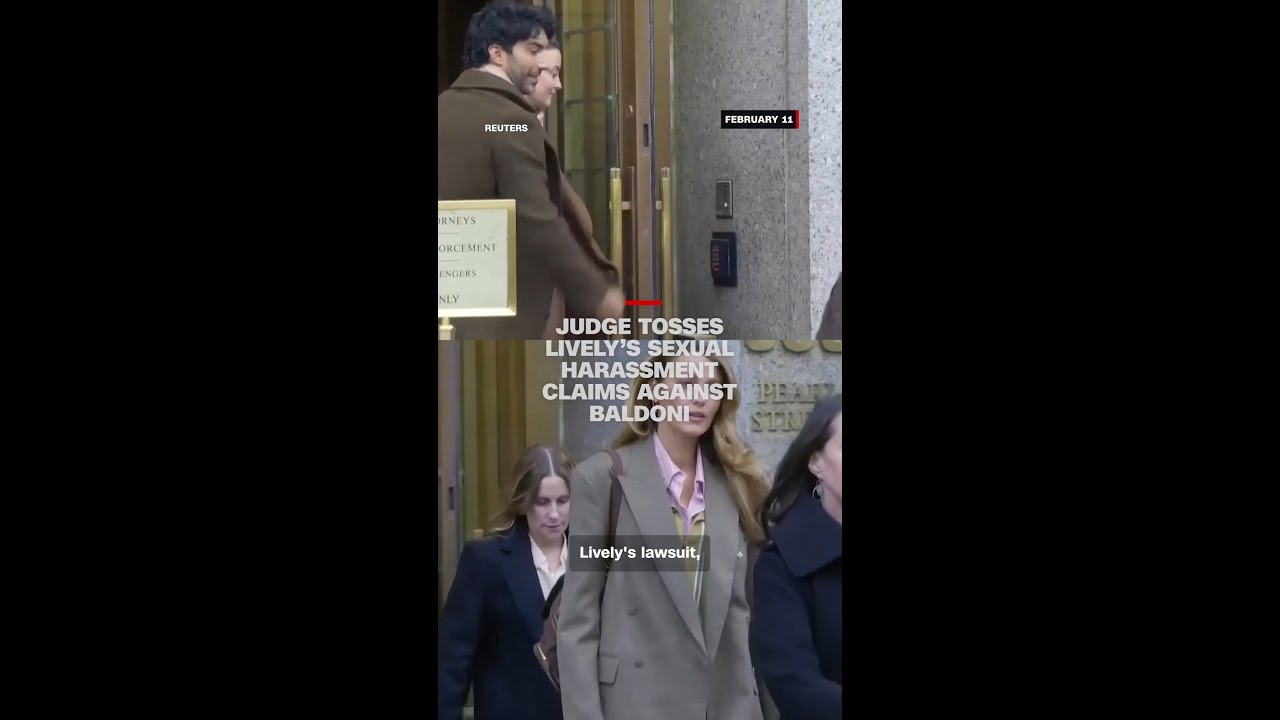 Judge tosses Blake Lively’s sexual harassment claims against Justin Baldoni