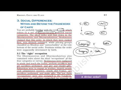 Social Differences Video Lecture - Class 12
