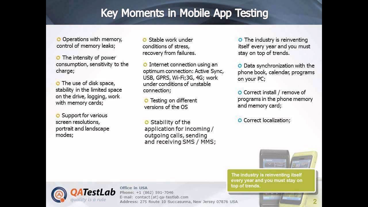 Mobile Testing Services - QATestLab