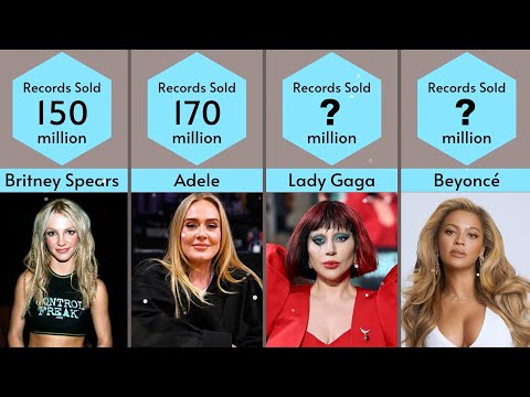 TOP 30 best-selling female artists of all time