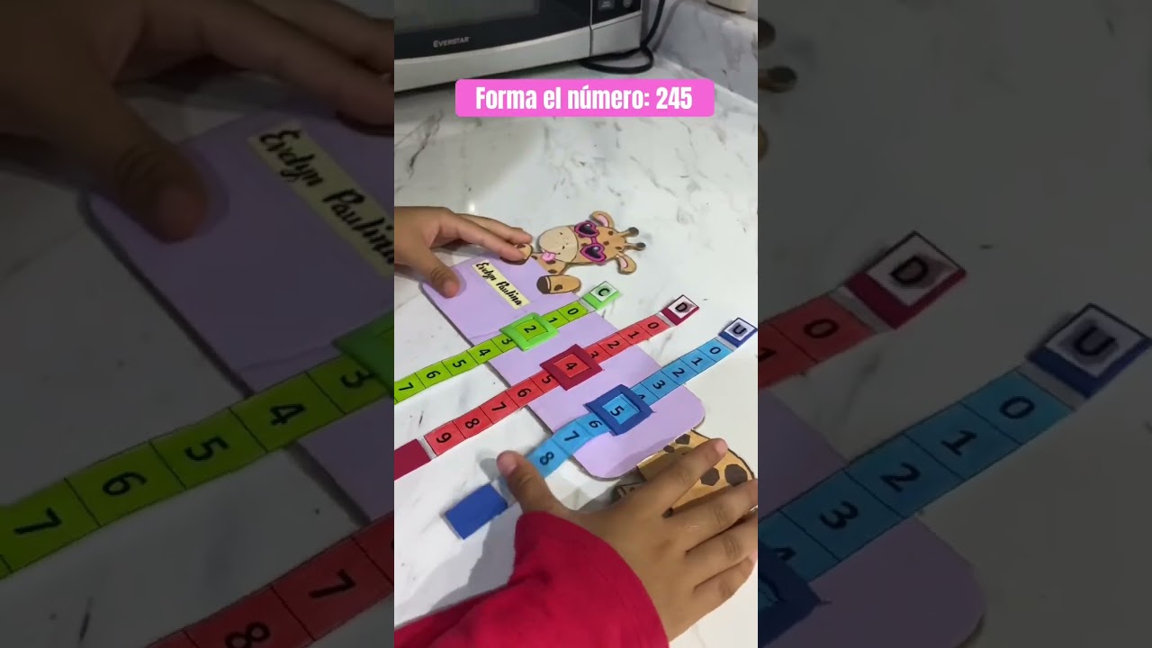 Excelente idea para trabajar #unidades, #decenas y #centenas  #school  #números #actividades