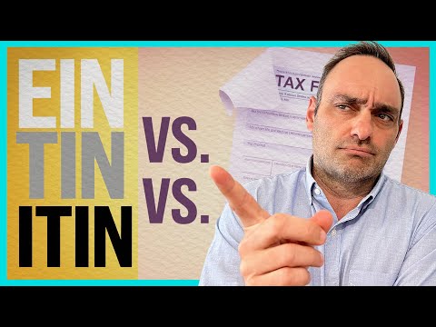 EINs vs TIN vs ITIN - What's The Difference??