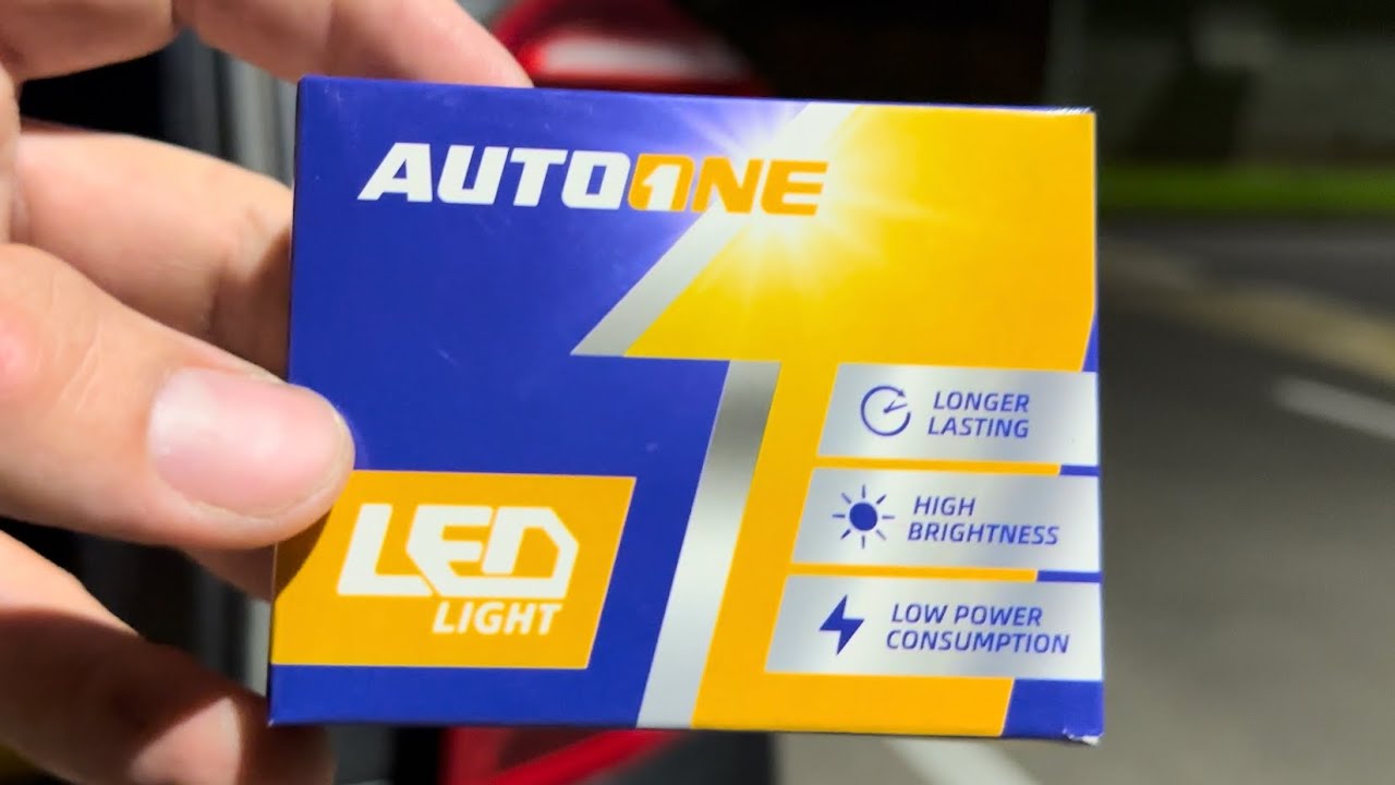 AUTOONE Led Taillight Bulb Install