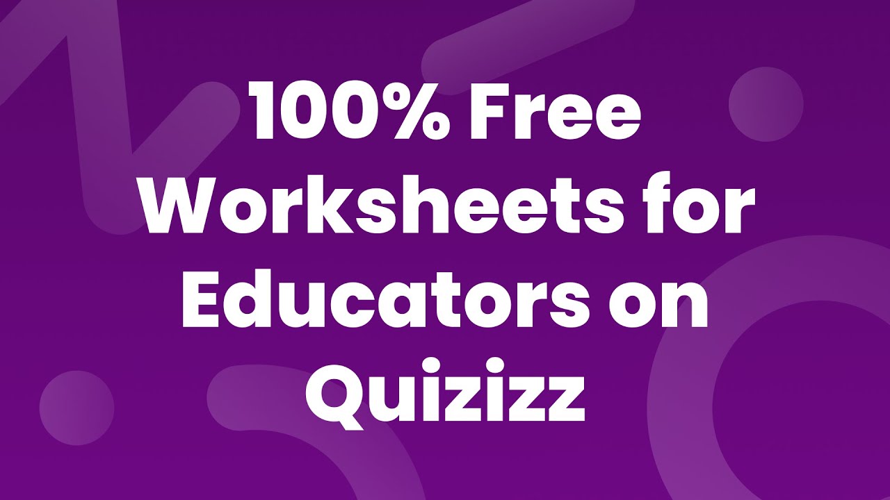 Free teacher worksheets that are actually free