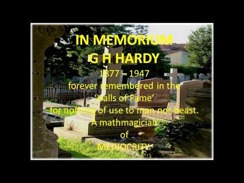 Fermat's Last Theorem: G H Hardy, SNOB, Mathematician & Mathematical Damnation
