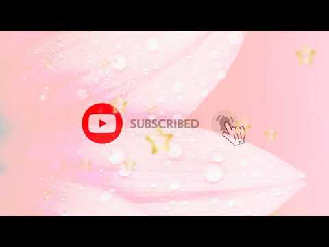 Pink background subscribe button