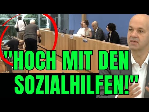 Journalisten VERLASSEN BÜRGERGELD-Pressekonferenz! // Fratscher und Co. drehen ab.