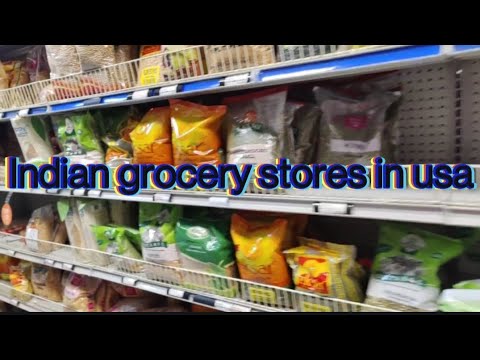 Visiting an Indian grocery store in USA