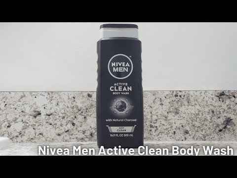In Hand Review of Nivea Men DEEP Active Clean Charcoal Body Wash