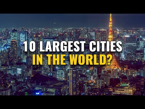Top 10 Largest Cities in the World by Population 2024 #quiz