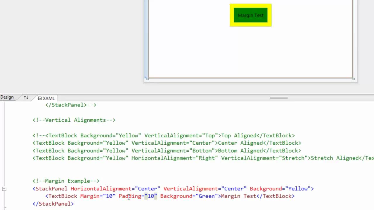 WPF Tutorial 7 - Layout Properties