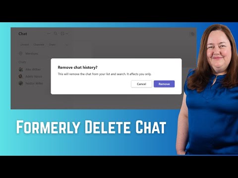 Easily Remove Chat History in Teams!