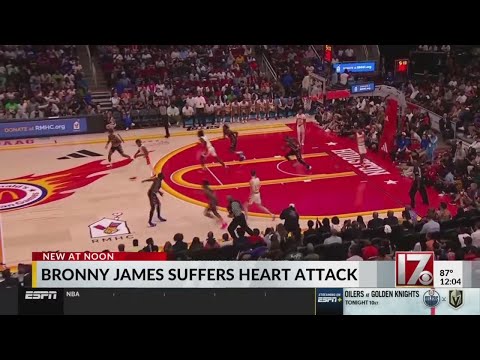 Bronny James suffers cardiac arrest, reports say