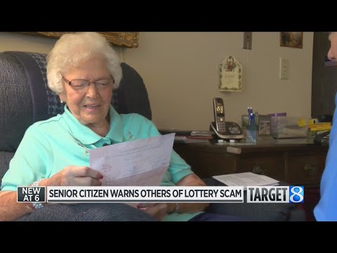 88-yr-old nearly scammed by fake lottery, warns others