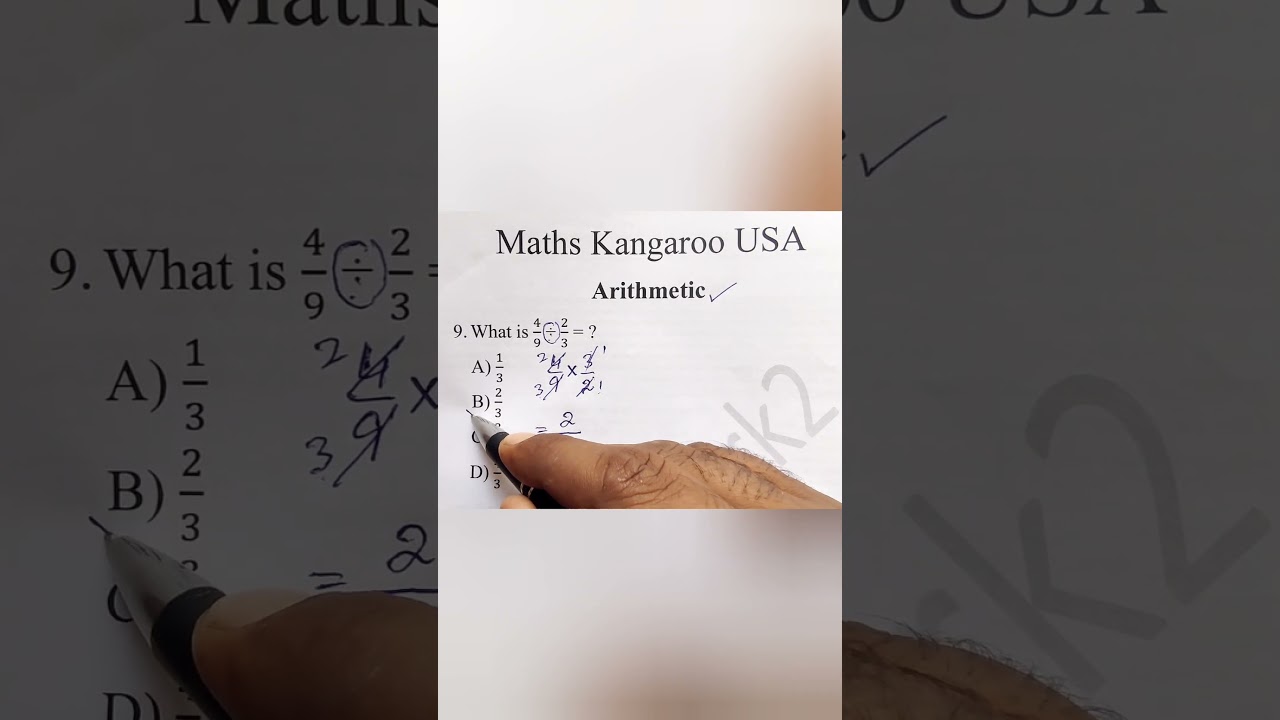 Maths Kangaroo USA |  Arithmetic #maths #simplification #mathsspark #shorts