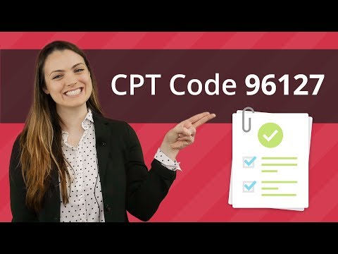 How CPT Code 96127 Can Impact Your Income