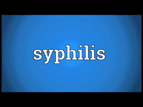 Syphilis Meaning