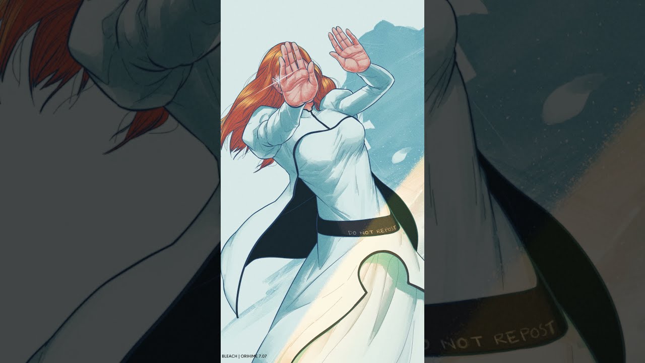 ORIHIME | #Shorts Art Lapse #Bleach