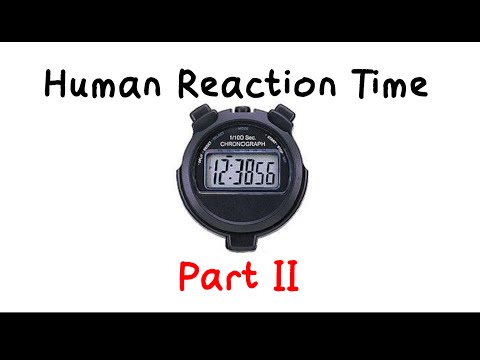 Random and Systematic Errors: Human Reaction Time (part 2 of 2) -- xmdemo 109