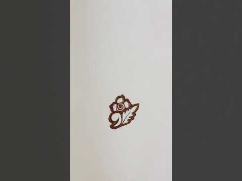 Flower 🌹🌺 bunch henna mehndi designs #youtube #mehndi #art #henna