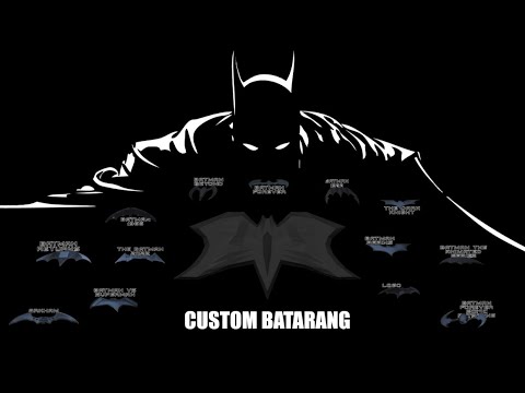 Designing A Custom Batarang