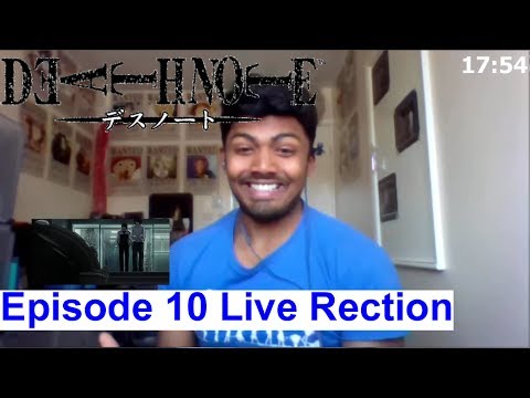 Doubt & Intense game of Tennis! - Death Note Anime Episode 10 Live Reaction