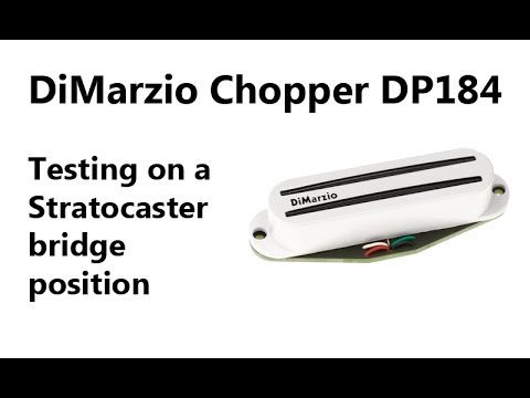 DiMarzio Chopper DP184 White - Single Coil Sized Humbucker | Reverb