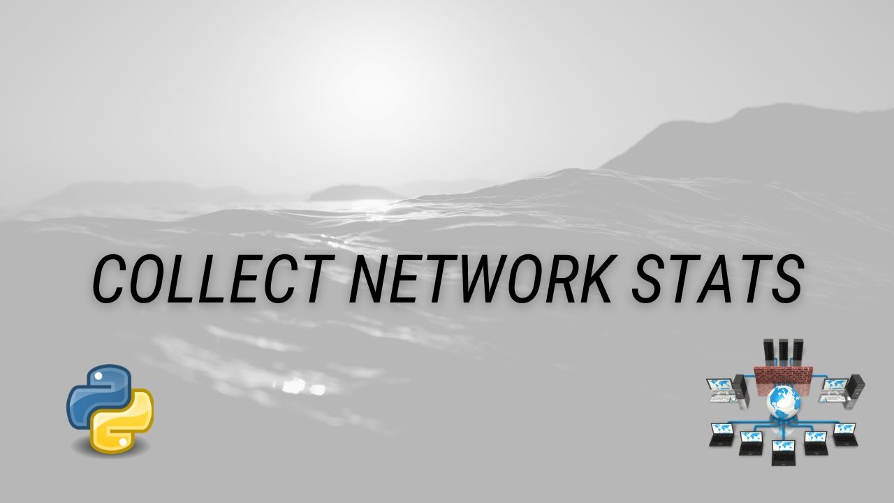 Python Code to collect network interface stats