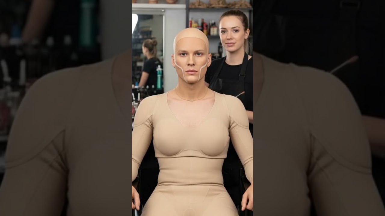 MTF SFX Makeup Transformation #makeover #silicone #prosthetics #tg #boytogirl #femboy #moviemaking