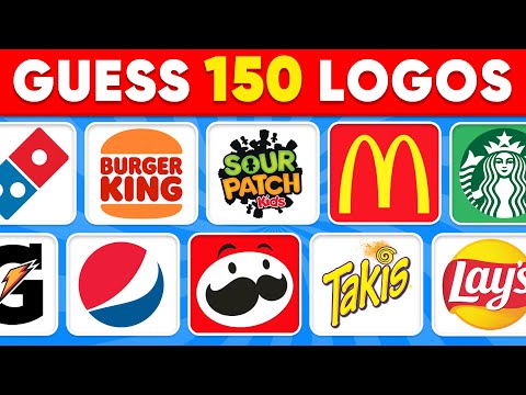 Guess the Logo in 3 Seconds | 150 Famous Logos 🍔🥤🍏 Logo Quiz | Monkey Quiz