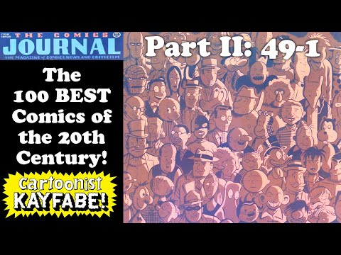 The 100 BEST Comics of the 20th Century According to The Comics Journal 49-1! Do You Agree?