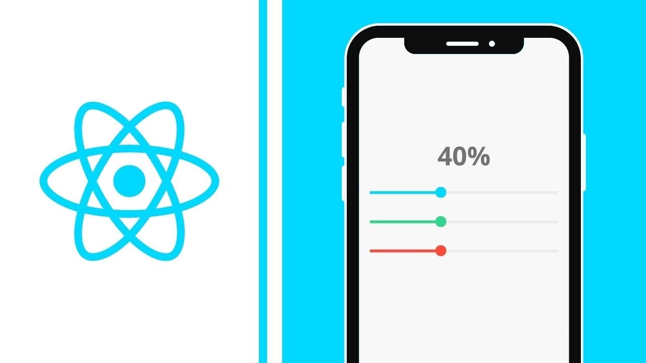 Value Slider Tutorial in React Native