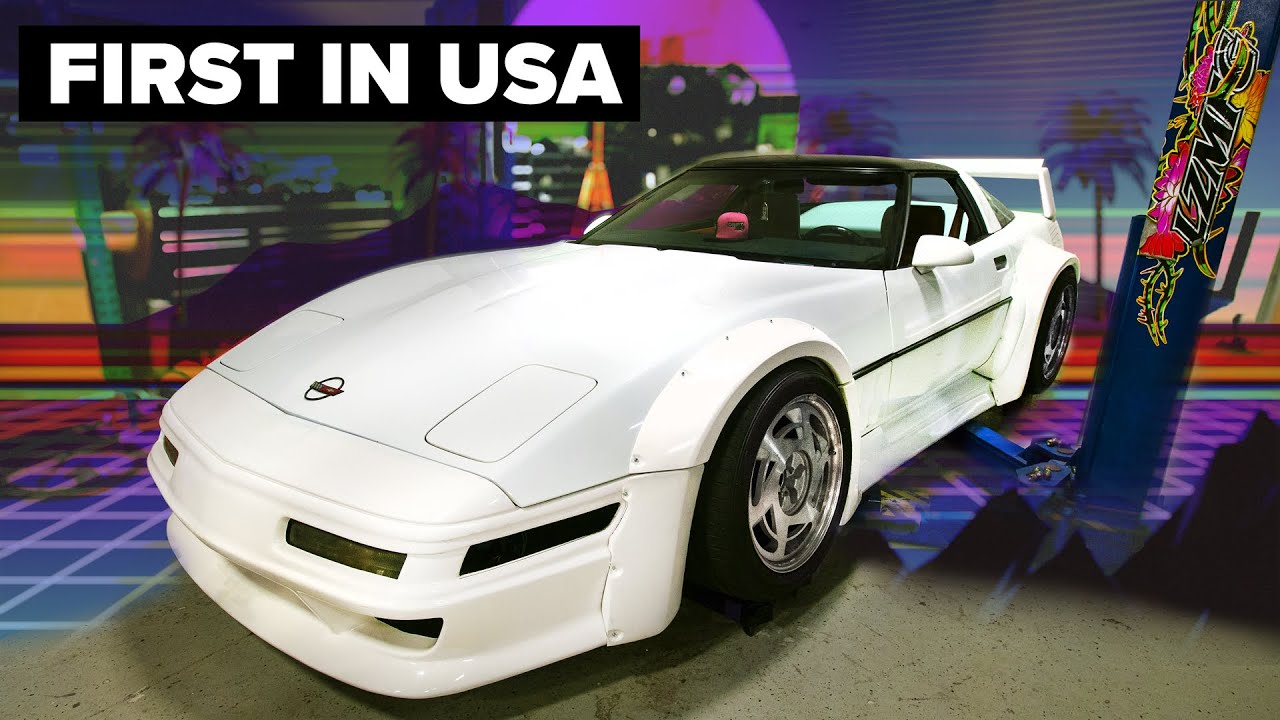 C4 Corvette Björk Widebody Install