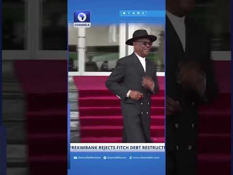 Wike Shows Off Dancing Skill During Commissioning Of Int'l Conference Centre, Abuja