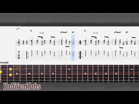 Tracy Chapman-Baby Can I Hold You | Fingerstyle Guitar Tabs