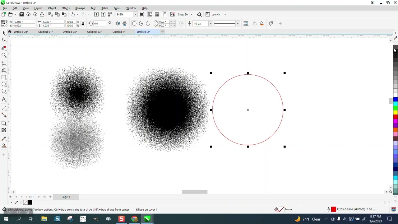 Corel Draw Tips & Tricks Scatter effect