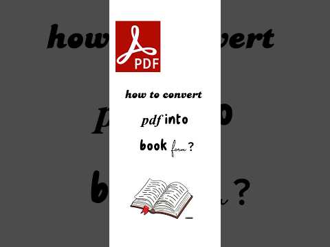 How to convert Pdf into 📖 book form || virtual university|| useful ||azeesha