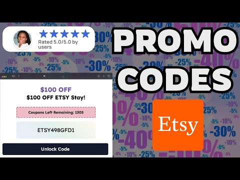 Etsy Promo Code 2025: NEW Working Discount Codes & Coupons (Save Up to $100)