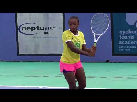 Former tennis pro helps Cameroon's kids shine