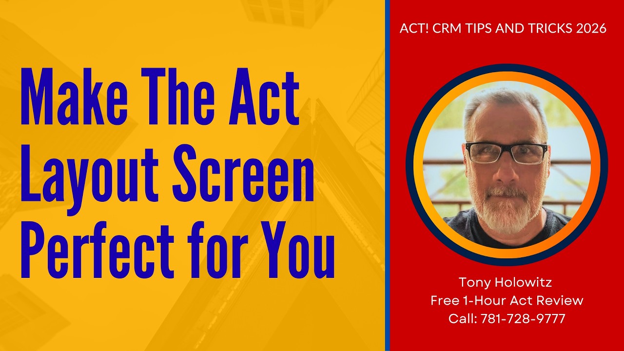 How to Make The Act Layout Screen Look Perfect for You